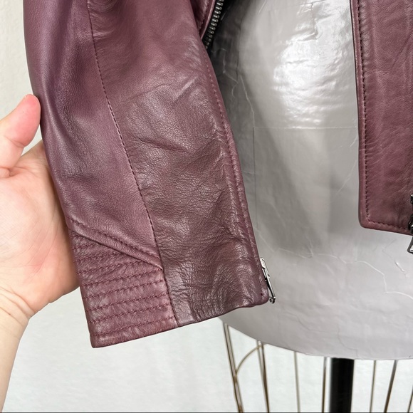 Vera Pelle | Jackets & Coats | Vera Pelle Leather Moto Biker Jacket ...